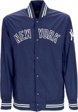 47 Brand Homme, Vestes, Bleu, Taille: XL Blouson aviateur Wordmark Drift Neyyan 47 Brand