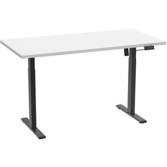 ebuy24 Ebuy24 - Schreibtisch h&ouml;henverstellbar Lona 140x50