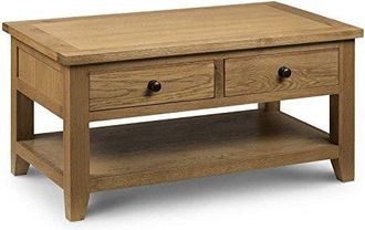 Julian Bowen Astoria Couchtisch, Eiche, Height: 50, Width: 100, Depth: 60cm