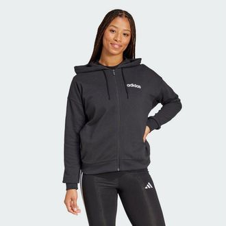 adidas Hoodie ESSENTIALS LINEAR FRENCH TERRY KAPUZENJACKE (1-tlg)