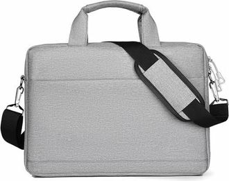 Generic Sac à main unisexe léger pour ordinateur, sac à main avec fermeture éclair, design multicouche, sac de bureau adapté pour les voyages daffaires, les r