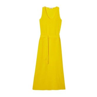 Jott Ibiza Gelbes Maxikleid - - Dresses - Damen - Gelb - L
