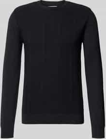 Blend Slim Fit Pullover in Strick-Optik Modell Baron
