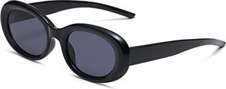 Generic Lunettes De Soleil Carrées À Petite Monture For Hommes Et Femmes, For Les Vacances, La Conduite, Trajets Quotidiens(Black)