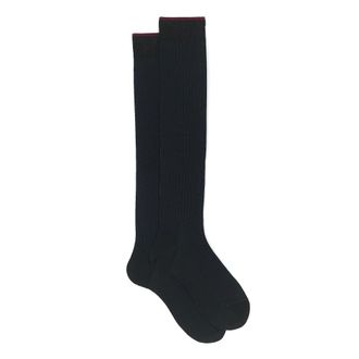 Gallo Gallo, Homme, Sous-vêtements, Multicolore, Taille: M Chaussettes longues en coton anthracite pour hommes