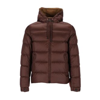 Afterlabel Verbier Cropped Puffer Jacket - - Jackets - Herren - Braun - M
