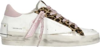 Crime London Femme, Chaussures, Blanc, Taille: 40 EU SK8 Deluxe Wedge