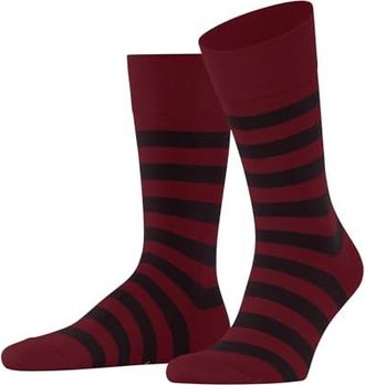 Falke Sensitive Mapped Line M So coton non-comprimantes 1 paire, Chaussettes Homme, Rouge Scarlet 8228, 39-42