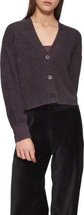 QS by s.Oliver Kurze Strickjacke aus Baumwollmix mit Kn&ouml;pfen