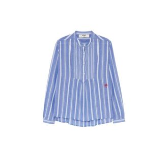 Five Jeans Five Jeans, Femme, Blouses et Chemises, Bleu, Taille: 44 FR Blouse B&eacute;n&eacute;dicte