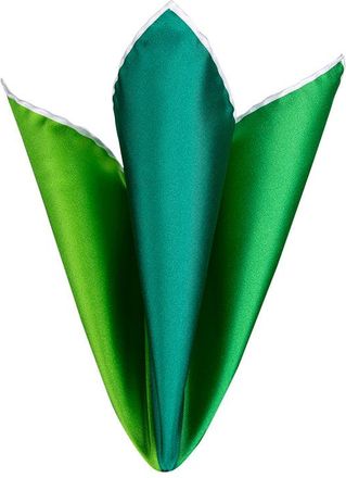 Ascot Herren Einstecktuch gr&uuml;n