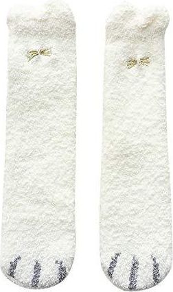 Generic Chaussettes Hiver Femme,Chaussette Chaude Pilou Pilou Femme,Chaud 1 Paire &Eacute;paississement Femmes Hiver Corail Automne Chaussettes Animal Velours Chauss