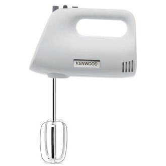 Kenwood QuickMix HMP30.A0WH Handmixer - Handr&uuml;hrger&auml;t mit 5 Geschwindigkeiten und Turbo-Funktion, inkl. Edelstahl-Knethaken und -Schneebesen zum Backen und Ko