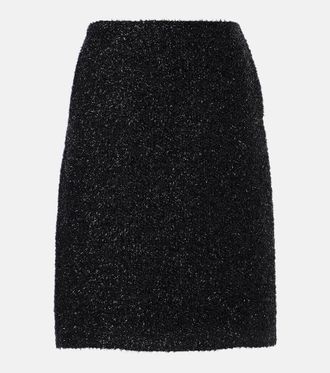 The Row Jupe crayon Corinna en lamé