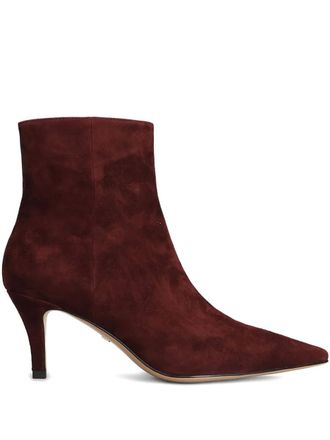 Lola Cruz bottines à bout pointu - Rouge