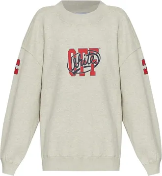 Off-white Damen, Sweatshirts & Hoodies, Beige, MGr&ouml;&szlig;e