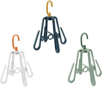 BESPORTBLE 3 St&uuml;ck Schuh trockengestell Haken Winddichtes Platzsparendes Schuhregal aus Robustem Kunststoff Multifunktionaler Schuhst&auml;nder f&uuml;r Sandalen Slipper S