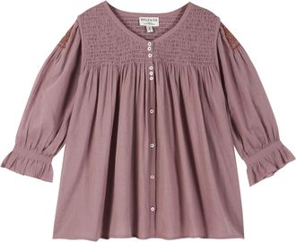 Emile Et Ida Blouse Smock&eacute;e Brod&eacute;e - Collection Femme - Emile et Ida