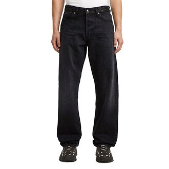 G-Star Herren Deeggie Relaxed Straight Jeans, Schwarz (Worn in Dark Moon D27736-D291-H785), 29W / 30L