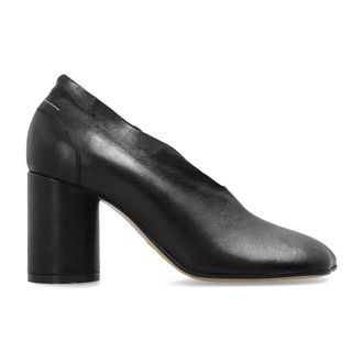 Maison Margiela Lederschuhe mit Absatz - - Shoes - Damen - Schwarzk - 39 EU