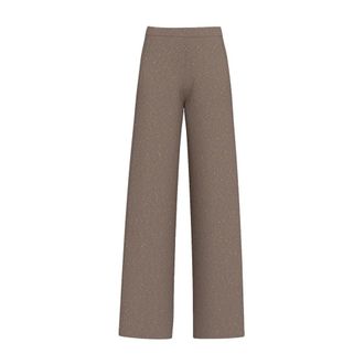Marella Gerade geschnittene Hose - - Trousers - Damen - Braun - M