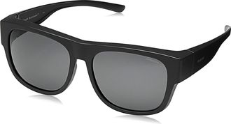 Polaroid Unisex PLD 9010/S Sonnenbrille, Matte Black, 57