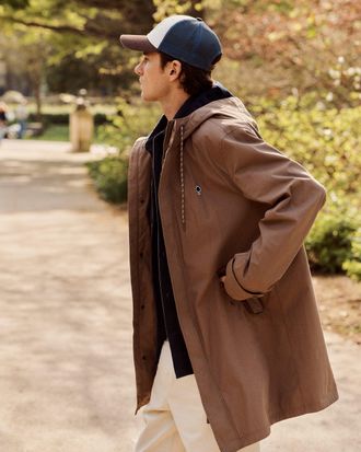 Faguo Veste imperm&eacute;able taupe