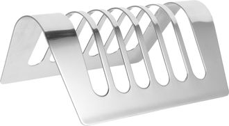 NUOBESTY ELAYARD Edelstahl Brotgestell mit Schlitzen Stabiles Toastbrot Regal f&uuml;r Arbeitsplatte Langlebiger Brotk&uuml;hlst&auml;nder Praktischer K&uuml;chenhelfer f&uuml;r Toast 