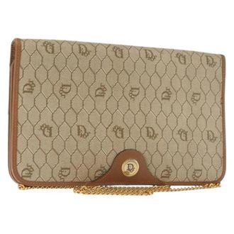 Dior Pre-owned Vintage Honeycomb chain - - Pre-owned - Damen - Beige - ONE SIZE