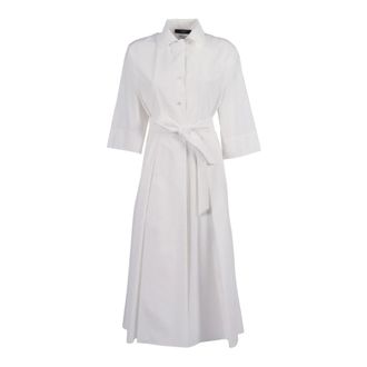 Max Mara Damen, Kleider, Wei&szlig;, SGr&ouml;&szlig;e