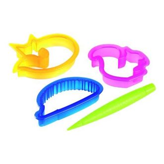 Kuhn Rikon 22290 Kinderküche kinderkitchen Ausstecher Tiere Kunststoff 4-teilig