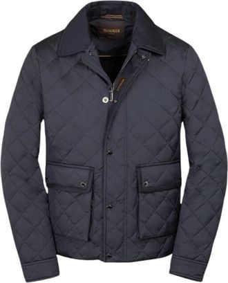 Moorer Homme, Vestes, Bleu, Taille: 3XL Dardano Jacket
