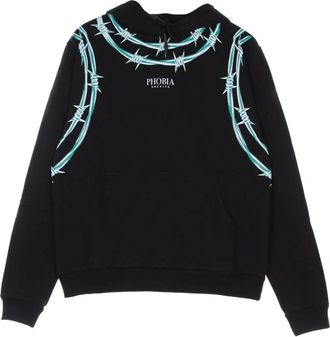 Phobia Archive Homme, Sweatshirts et sweats &agrave; capuche, Noir, Taille: L Long Sleeve Brushed SweaT-shirt