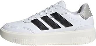 adidas Courtblock Shoes Femme Chaussures, FTWR White Core Noir Gris Deux, 40 2/3 EU