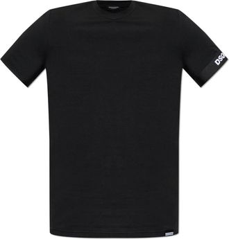 Dsquared2 Homme, Tops, Noir, Taille: M T-shirt Underwear &agrave; col rond