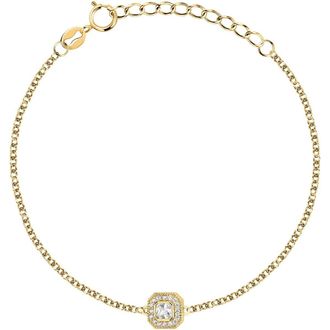 Cleor Bracelet en argent 925/1000 et zircon