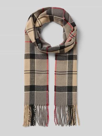 Barbour Schal mit Fransen