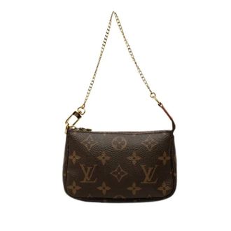 Louis Vuitton Pre-owned Mini Pochette Accessoires - Femme - Pre-owned - Brun - Taille: ONE Size