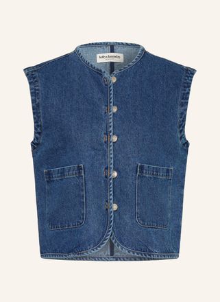 Lollys Laundry Lollys Laundry Jeansweste Abbeyll blau