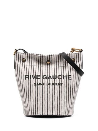 Saint Laurent Rive Gauche Shopper - Nude