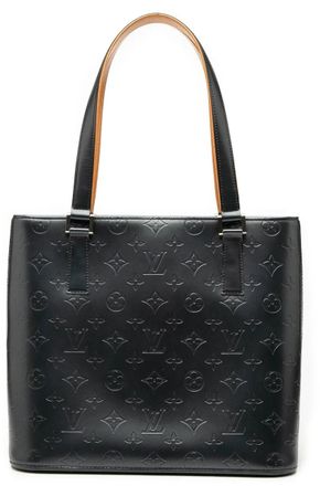 Louis Vuitton Shopper - Monogram Mat Stockton - Gr. unisize - in Blau - f&uuml;r Damen