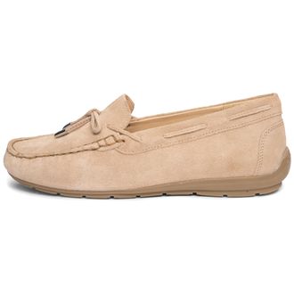 Ara Mokassin ARA ALABAMA, Damen, Gr. 5,5 (38,5), sand, Veloursleder, unifarben, Schuhe Mokassin, Loafer, Mokassin, Flats in Bequemweite G (= weit)