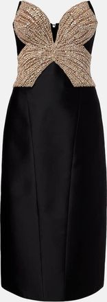 Costarellos Cocktailkleid Tala mit Kristallen