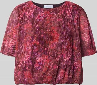 Rich & Royal Regular Fit Bluse in Falten-Optik