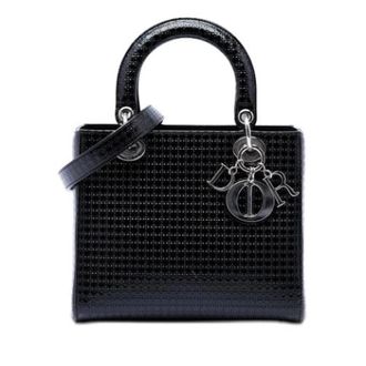 Dior Pre-owned Lady Dior Handtasche - - Pre-owned - Damen - Schwarzk - ONE SIZE