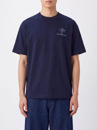 Dr&ocirc;le de Monsieur Dr&ocirc;le de Monsieur Baumwoll-T-Shirt mit Grafikprint und Kontrastlogo