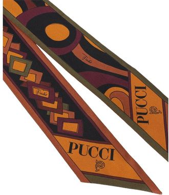 Emilio Pucci Silk Twill Scarf - Multicolor