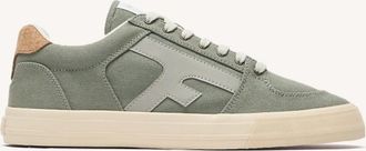 Faguo Baskets en toile kaki fonc&eacute; - WALNUT