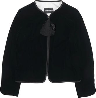 Emporio Armani Femme, Vestes, Noir, Taille: 34 FR Light Jacket