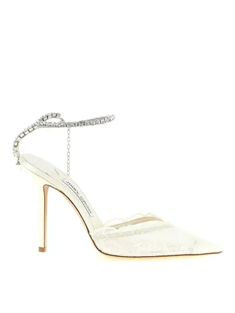 Jimmy Choo London Chaussures &Agrave; Talon - Blanc